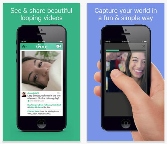 Twitter Launches Vine Video Sharing App for iOS