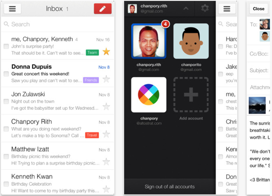 Tech: Gmail App for iOS and Android Updated Tech: Gmail App for iOS and Android Updated