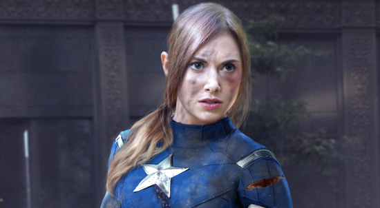 Fan Photo Friday: Alison Brie as Captain America