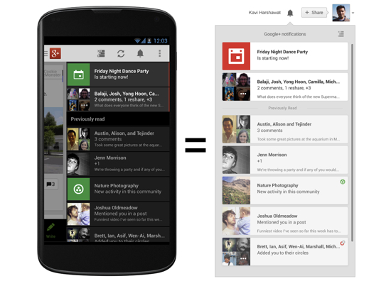 Tech: Google+ Update Coming to Android, Web Today, iOS to Follow