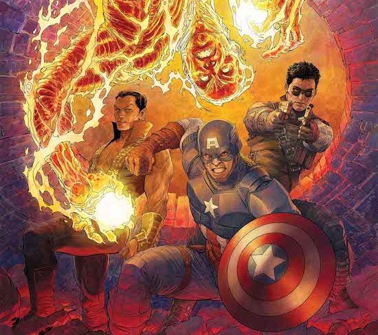 Get A First Look at Marvel's 'Invaders' #1